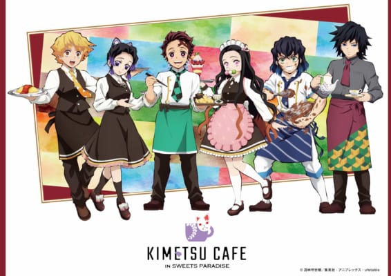KIMETSU CAFE in SWEETS PARADISE: Demon Slayer’s Theme Cafe in Japan ...