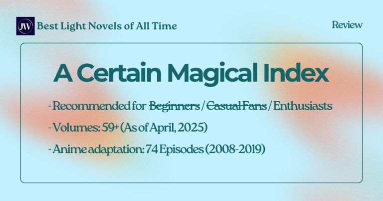 25 Best Light Novels of All Time - Japan Web Magazine