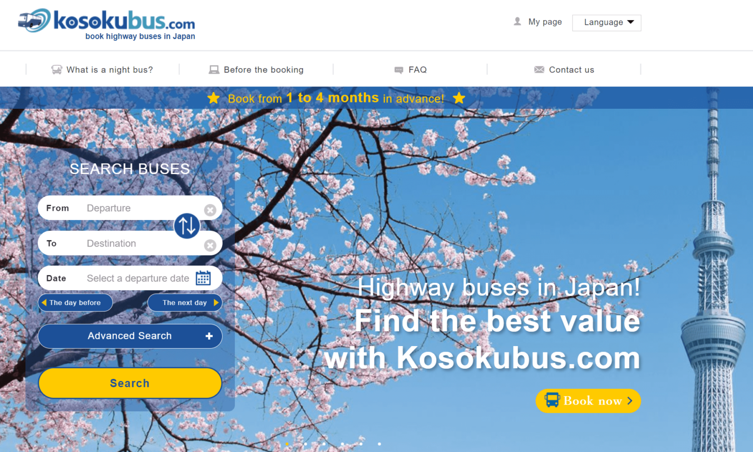 Online Booking Sites for Shinkansen and Long-distance Bus in Japan ...