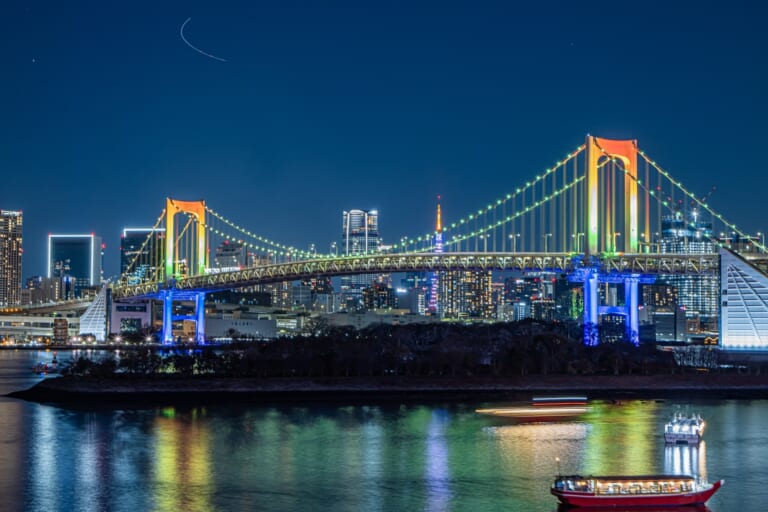 Rainbow Bridge: The Most Colorful Landmark in Tokyo Bay - Japan Web ...